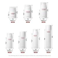 China Custom Volume Refillable Airless Pump Bottle for Cosmetic Use with MOQ 10000pcs for sale