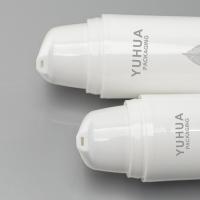 China Customized Eco-Friendly 15ml 30ml 50ml Refillable PP Airless Pump Bottle for Face Cream and Sunscreen Lotion Packaging for sale