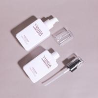 China 150ml Flat Square PET Plastic Pump Bottle Customized for Shampoo and Lotion with MOQ 10,000PCS for sale