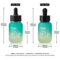 China 30ml Glass Round Matte Dropper Bottle Oil Serum Bottle Designed for Skincare Essential Oils and Cosmetic Packaging Needs for sale