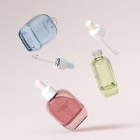 China 30ml Glass Serum Dropper Bottle oil serum bottle featuring Silk Screen Hot Stamping Labeling ideal for essential oils and skincare products for sale