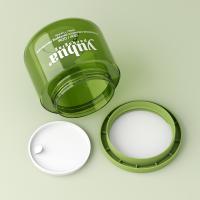 China Clear or Color Custom Plastic Cream Jar Round Shape Ideal for Cosmetic Creams Skincare Lotions and Beauty Packaging Needs for sale