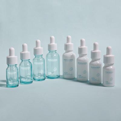 China Logo Custom Round Serum Oil Bottle Durable Leak Proof Design Suitable For Essential Oils Skincare And Cosmetic Packaging for sale