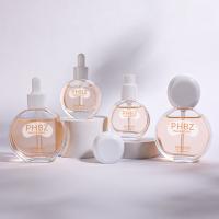 China Time 15 to 20 days Square 30ml Glass Serum Dropper Bottles combining aesthetic appeal with practical dispensing features for sale