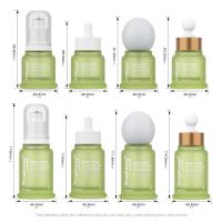 China Essence oil serum bottle featuring hot stamping printing offering stylish cosmetic packaging and skincare product appeal for sale