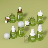China Essence oil serum bottle featuring hot stamping printing offering stylish cosmetic packaging and skincare product appeal for sale