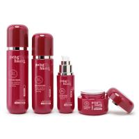 China Luxury cosmetics packaging bottle offering Coated Surface Handling suitable for cosmetic cream and skincare containers for sale