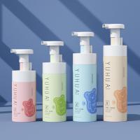 China Plastic Packaging foam Bottles Suitable for Cosmetic Products Featuring Screw Cap Design and Silk Screen Printing Compatibility for sale