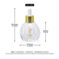 China Amber Serum Dropper Bottles Manufactured by Auto Machine Perfect for Essential Oil and Skincare Packaging for sale