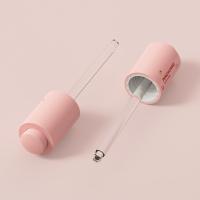 China Aluminum Collar Serum Dropper Bottles Featuring Plastic Cap with Rubber Bulb Ideal for Skincare and Aromatherapy Liquids for sale