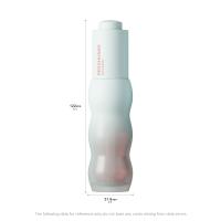 China Ecofriendly serum oil bottle featuring aluminum and plastic PP collar material suitable for essential oils cosmetic skincare packaging for sale
