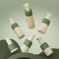China PE Base Material Plastic Lotion Bottle Featuring Silk Screen Printing and Hot Stamping Ideal for Personal Care Product Packaging for sale