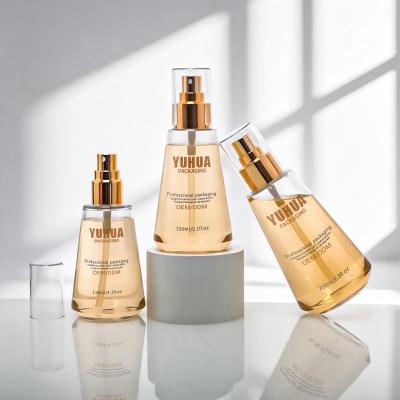 China Spray closure type plastic toner bottle designed for skin care solutions offering dispensing and leak proof performance for sale