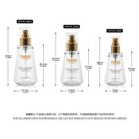 China Lotion Pump Plastic Lotion Bottle Made from PET Featuring Spray Closure Designed for Cosmetic Skincare and Personal Care Packaging for sale