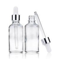 China 50ml Glass Dropper Bottles-Essential Oil Makeup Cosmetic Liquid Containers for sale