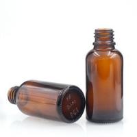 China Brown Essential Oil Glass Dropper Bottles Block Light 30ml Amber Bottles With Dropper for sale