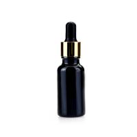 China Round 20ml Essential Oil Dropper Bottle Cosmetic Packaging Container for sale