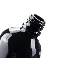 China Black Glass Dropper 100ml Pipette Bottle Customized Cosmetic Bottle for sale