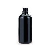 China Black Glass Dropper 100ml Pipette Bottle Customized Cosmetic Bottle for sale
