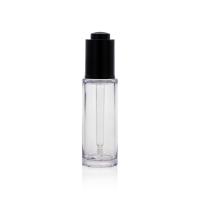 China Cosmetic Packaging ODM 30ml Serum Bottle Eye Dropper Bottles Clear Color for sale