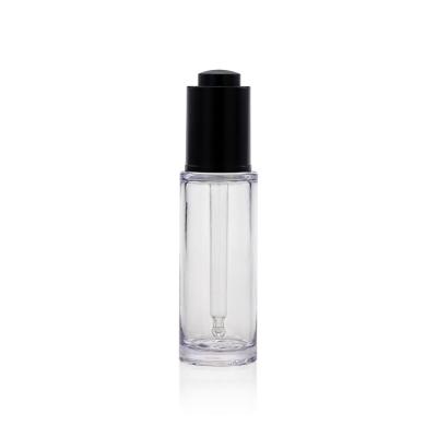 China Cosmetic Packaging ODM 30ml Serum Bottle Eye Dropper Bottles Clear Color for sale