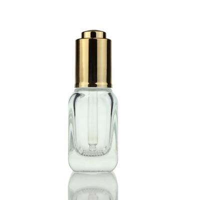 China Face Serum Bottle Glass Dropper Cosmetic Eyelash Serum Bottle 30ml Makeup Supplier For Oil S028 for sale