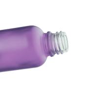 China Custom 15ml 30ml 50ml 100ml Serum Dropper Bottles OEM Purple Painting for sale