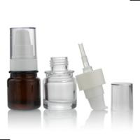 China 30ml Square Glass Foundation Bottle with Black Lotion Pump for Skin Care Cosmetic Packaging for sale