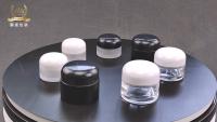 China Glass Cream Jar Packaging 20g 30g Cosmetic Glass Cream Jars For Moisturizer Container for sale