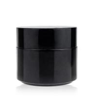 China Empty Screw Cap 100g Cream Glass Jars Silk Screen Frosted Painting Treatment for sale