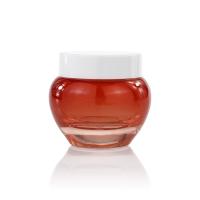 China Customized Logo 50g Empty Jar Containers Glass Jars For Moisturizer for sale