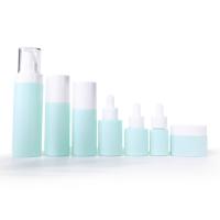 China Convenient Travel Face Wash Clean Mousse Bottle Luxury 15/20/30/40/50/100ml Cosmetic Packaging Foam Pump Glass Spray Bot for sale