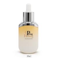 China OEM Custom Skincare Packaging Painting Glass Lotion Dropper Bottle for sale
