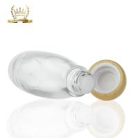 China Bamboo Lid 20ml-120ml Cosmetic Bottle Packaging For Skin Care Products for sale