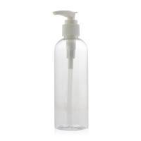 China Transparent 250ml Plastic Pump Bottle Lightweight and Impact Resistant for sale