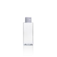 China PET Empty 100ml Transparent Plastic Bottle For Sanitizer Small Size for sale
