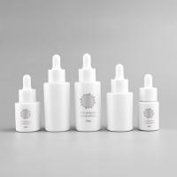 China 30ml 40ml 50ml Essential Oil Bottle Dropper Glass Serum Bottle Cosmetic Packaging for sale