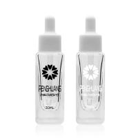China 50ml serum glass bottle with white dropper for sale