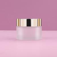 China Round 30g 200g Cosmetic Cream Containers Hot Stamping for sale