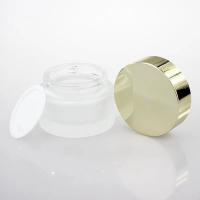 China Round 30g 200g Cosmetic Cream Containers Hot Stamping for sale