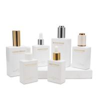 China 30ml 100ml Glass Serum Dropper Bottles Customized Color Painting for sale