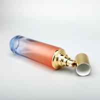 China Fancy Glass Lotion Pump Bottle ETC 120ml Custom Made for sale