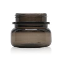China Cosmetic Empty Jars 50g Face Cream Color Plastic Jar With Screw Cap for sale