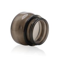 China Cosmetic Empty Jars 50g Face Cream Color Plastic Jar With Screw Cap for sale