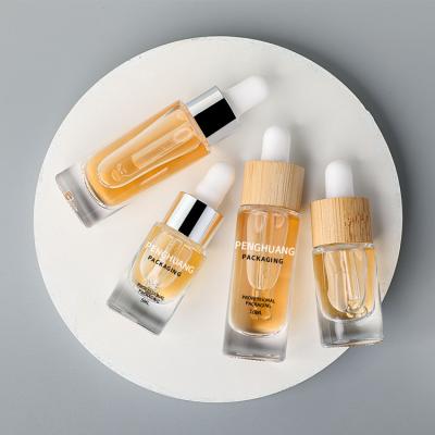 China 5ml 10ml 15ml 30ml glass serum for skincare packaging glass bottle face care glass oil dropper for sale