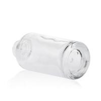 China 30ml Clear Glass Bottle with Black Screw Cap for Liquid Foundation Packaging for sale