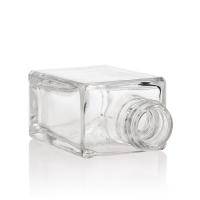 China Luxury 30ml Clear Bottle Liquid Foundation Perfume Packing Bottle With Screw Cap for sale