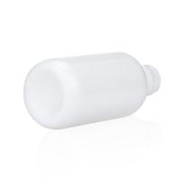 China 60ml Empty White Opal Boston Glass Bottle Cosmetic Packaging for sale