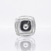 China 15ml Clear Glass Serum Dropper Bottle Square Mini Container for Skin Care Oil for sale