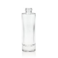 China 30ml Clear Liquid Foundation Glass Pump Bottle Cosmetic Packaging for sale